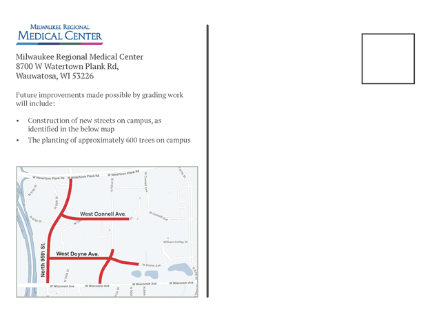 West Side Development - Mass Grading | Milwaukee Regional Medical Center